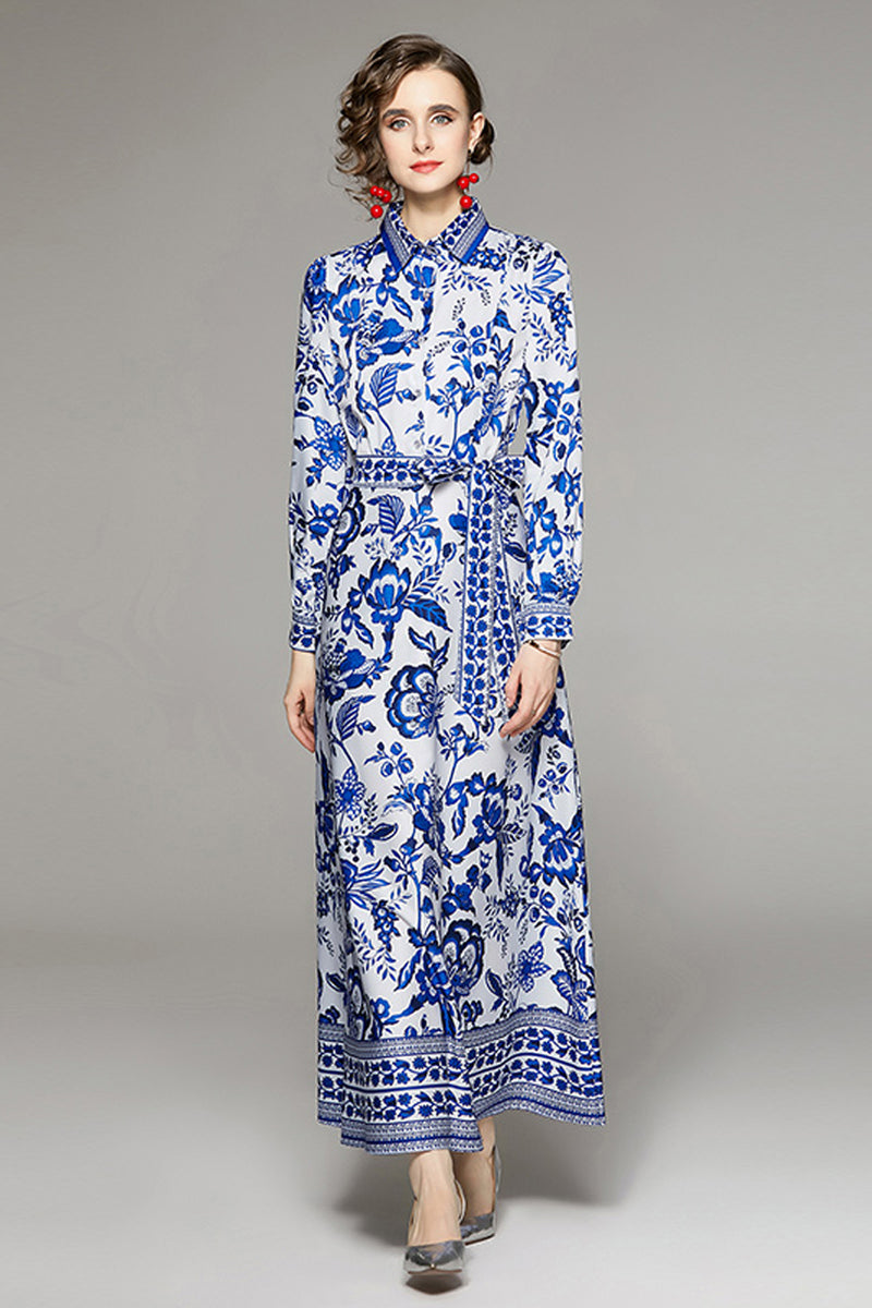 Charming & Vivid Fall Fashion Vintage Porcelain Art Print, A-Line, Col ...